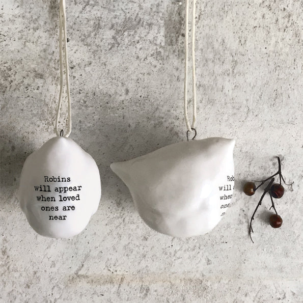 Porcelain Robin Hanger – Big Little Loves